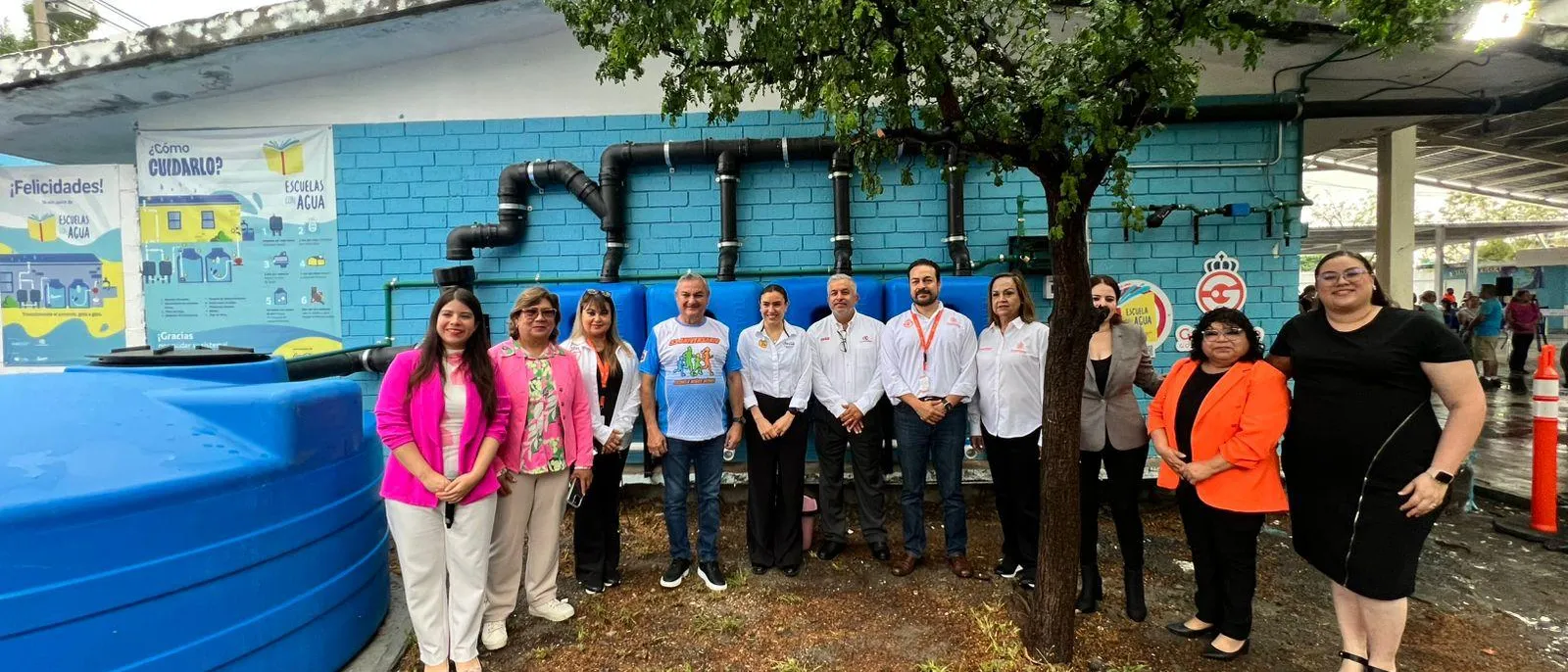 Inauguran Arca Continental y Fundación Coca-Cola México 10 sistemas de Captación de Agua Pluvial ...